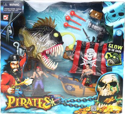 CM Pirates Black Devil Anglerfish Playset - Pirates Black Devil ...