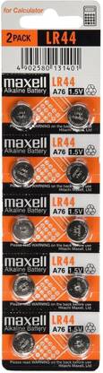 LR44 Battery - Buy Maxell LR44 10 pieces Battery at Best Prices | Flipkart.com