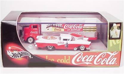 Generic Hot Wheels Coke Coca-cola Car and Truck Vehicle Set - Hot ...