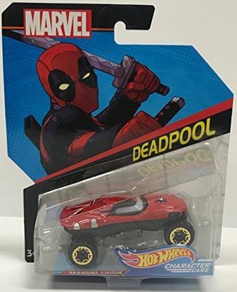 HOT WHEELS Marvel Character Car Deadpool Die-Cast Vehicle - Marvel ...