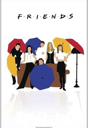 FRIENDS UMBRELLA Photographic Paper - TV Series posters in India - Buy ...