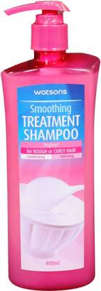Watsons Smoothing Treatment Shampoo for Rough and Curly hair with ...