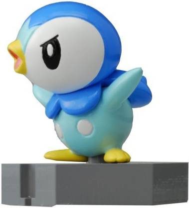 TAKARA TOMY Piplup Pokemon Moncolle 2 Collectible Mini Action Figure ...
