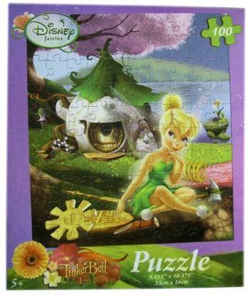 Cardinal Disney Fairies 100pc Tinkerbell Puzzle - Disney Fairies Puzzle ...