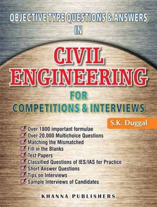 Objective Type Questions & Answers in Civil Engineering For ...