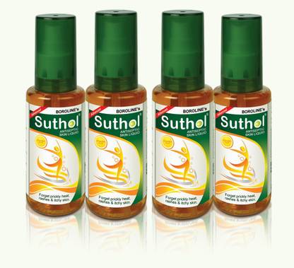 BOROLINE's SUTHOL Chandan Plus Antiseptic Skin Liquid Spray Antiseptic ...