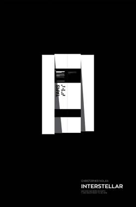 Interstellar - TARS - Small Poster Paper Paper Print - Art & Paintings ...