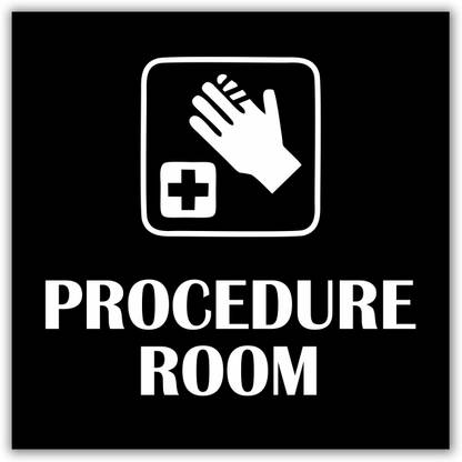 signEver Procedure Room Sign Bord Medical Collage Hospital Signage ...