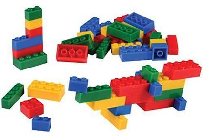 Genrc Assorted Color And Shape Interlocking Connecting Bricks Blocks ...