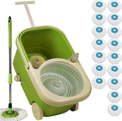 V-MOP Mop-home cleaning-floor magic mop-36 Mop Set Price in India - Buy ...