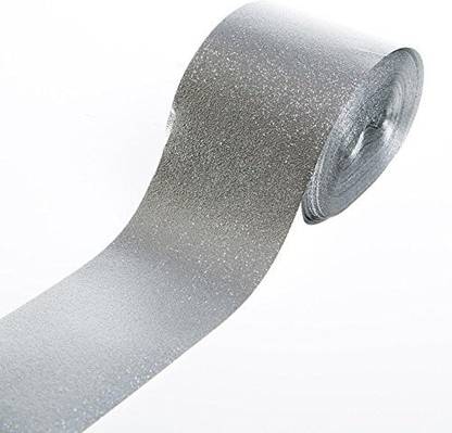 Party Deco Silver Metallic Streamer 100 ft - Silver Metallic Streamer ...