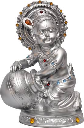 Toyshine Bal gopal idol in Silver Decorative Showpiece - 6.5 cm Price ...
