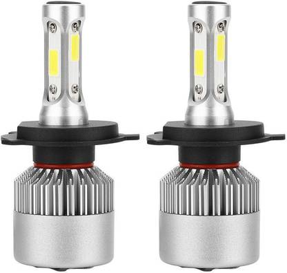 Bikers World C8 H4 Car Cob Chip Headlight Kit Headlight, Back Up Lamp ...