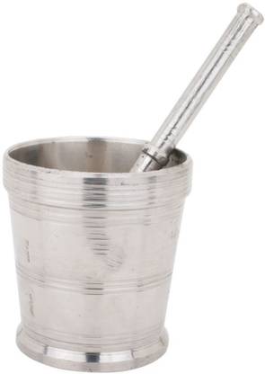 A2SK Stainless Steel Mortal & Pastel Set / Khal Dasta / Okhali / Iman ...