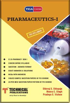 B-Pharmacy-Pharmaceutics-I (PCI SYLLABUS): Buy B-Pharmacy-Pharmaceutics ...
