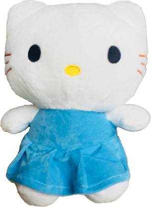 CREATIVEVILLA CUTE BLUE HELLO KITTY STUFFED PLUSH SOFT TOY CVST6518 ...