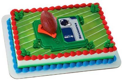Seahawks Birthday Cake