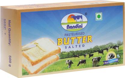 Nandini Pasteurised Salted Butter Price in India - Buy Nandini ...
