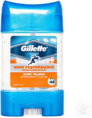 Gillette Sport Triumph Clear Gel Anti-Perspirant Deodorant Stick - For ...