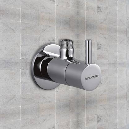 Hindware F280004 Angular Stop Cock With Wall Flange Angle Cock Faucet ...