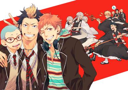 Athah Anime Blue Exorcist Ryuji Suguro Renzo Shima Juzo Shima Kinzo ...