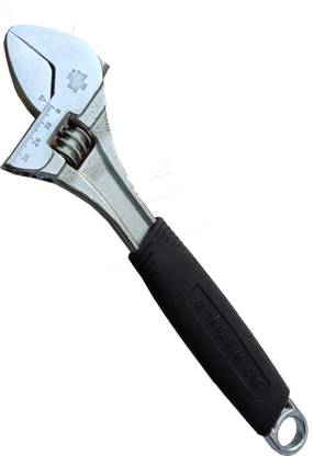 TAPARIA 12 inch 300 mm adjustable spanner wrench with grip heavy duty ...