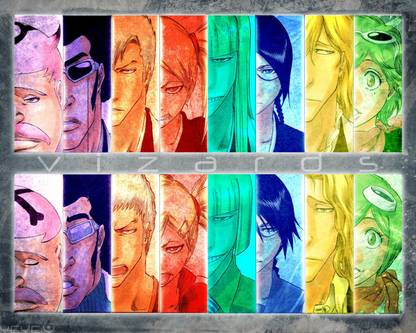 Bleach Mashiro And Kensei