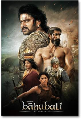 Wall Poster - Bahubali 2 - The Conclusion - HD Quality Movie Poster ...