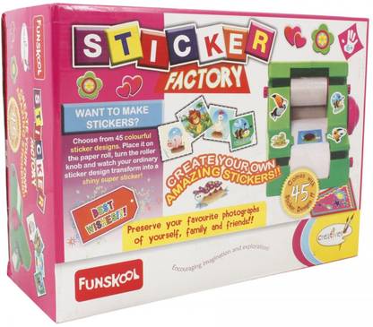FUNSKOOL Sticker Factory - Sticker Factory . shop for FUNSKOOL products ...