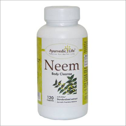 Ayurvedic Life Neem 120 capsules Price in India - Buy Ayurvedic Life ...