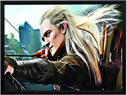 Lord Of The Rings Legolas Poster A3+ 13 x 19 Frame Paper Print - Movies ...