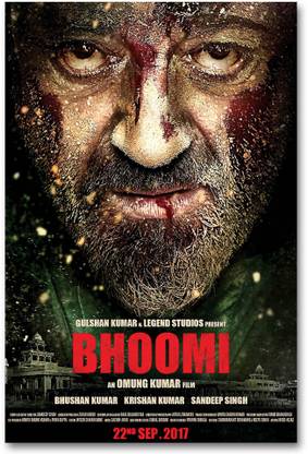 Bollywood Movie Wall Poster - Bhoomi - HD Quality Poster. Paper Print ...