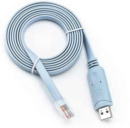 TECHGEAR Micro USB Cable 3.5 m USB Console Cable FTDI chip USB to RJ45 ...