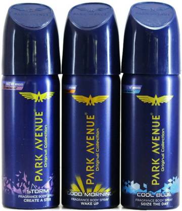 PARK AVENUE Good Morning, Cool Blue & Storm Deo Shots - 27g each ...