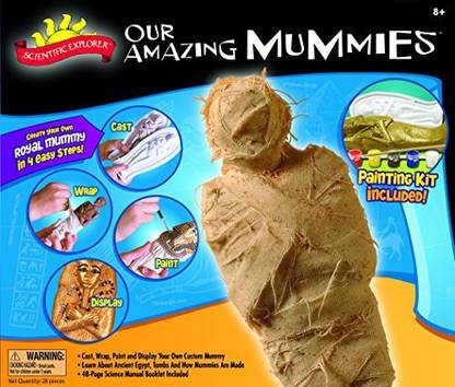 Scientific Explorer Our Amazing Mummies Model Kit - Our Amazing Mummies ...