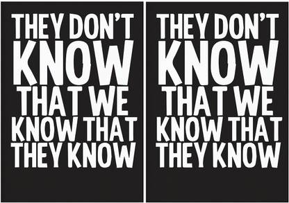 They Don't Know That we Know That They Know Friends Rachel Phoebe ...