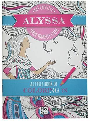 Coloring Books Alyssa Drawing Book - Alyssa Drawing Book . shop for ...
