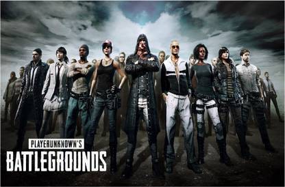 Pubg Game Poster Paper Print - Jaskaran Singh posters - Gaming posters ...