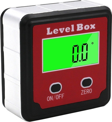 Mini Digital Inclinometer Level Box Electronic Protractor Angle Finder ...