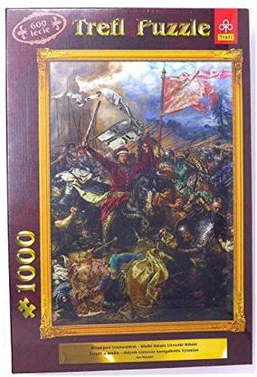 Trefl Bitwa pod Grunwaldem Battle of Grunwald 1000 pc Puzzle Jan ...