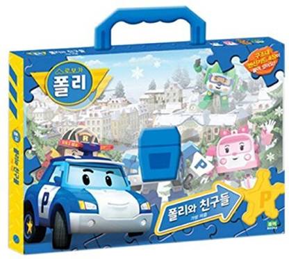 Robocar Poli Puzzle Bag (Poli and Friends4 Puzzle Set) - Puzzle Bag ...