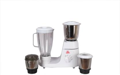 gopi Super J-4 Mixer Grinder 4 Jar 550 Mixer Grinder (4 Jars, White ...