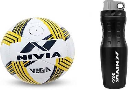 NIVIA Vega Football + G2020 Sipper Football Kit - Buy NIVIA Vega ...