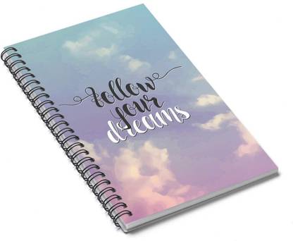 Paper Plane Design Spiral Journal A5 Diary Unruled 140 Pages Price in ...