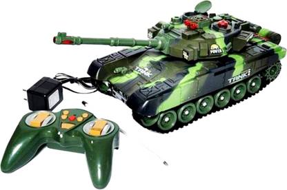 SHIVA1341 Big Size Remote Control Full Function Rechargeable Tank ...