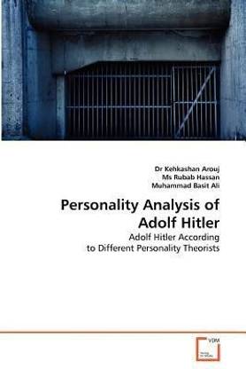 Personality Analysis of Adolf Hitler: Buy Personality Analysis of Adolf ...