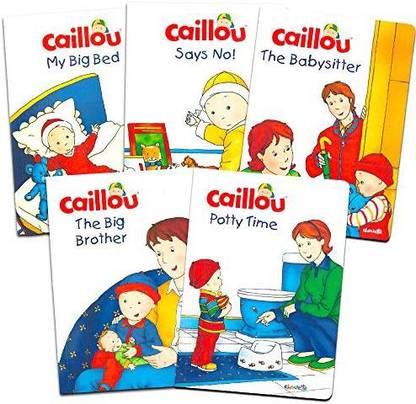 Caillou Book Set for Toddlers Kids -- 5 Toddler Development Books ...