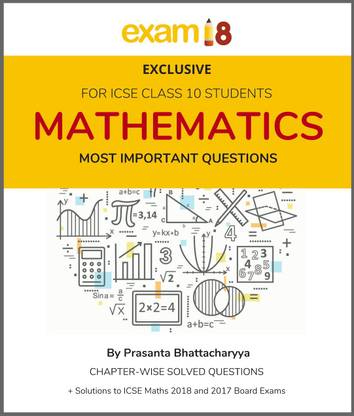 Most Important Questions in Maths for ICSE Class 10: Buy Most Important ...