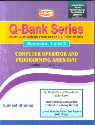 Qbank Series Semester 1 & 2 Computer Operator & Programming Assistant - ENGLISH ITI: Buy Qbank ...