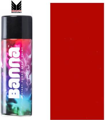 banna Bright Red Color Spray Paint For Automobiles Maruthi Bright Red ...
